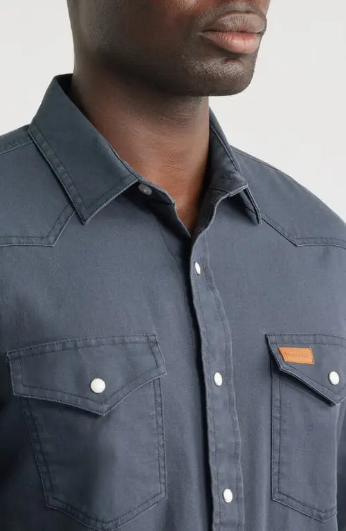 Pendleton Dillon Cotton Twill Snap-up Western Shirt