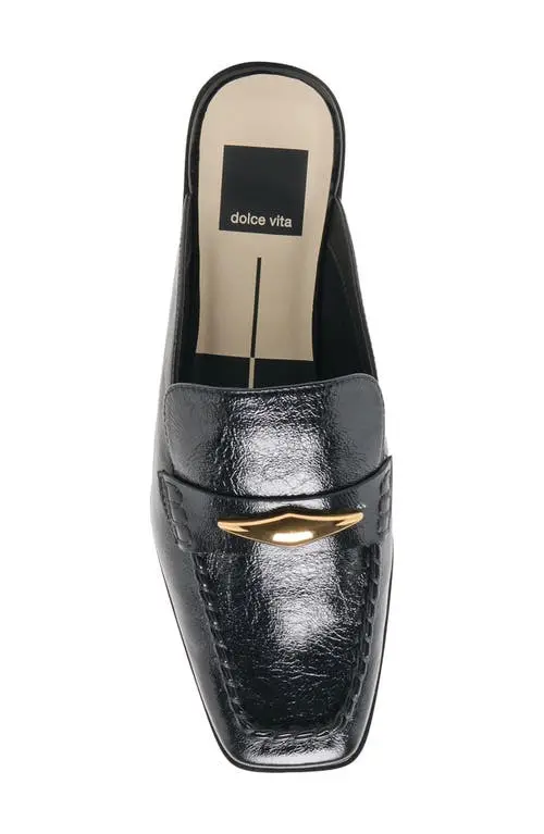Dolce Vita Bowey Mule - Black Leather