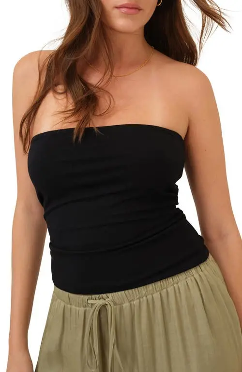 NOBODY'S CHILD Stretch Jersey Bandeau Top