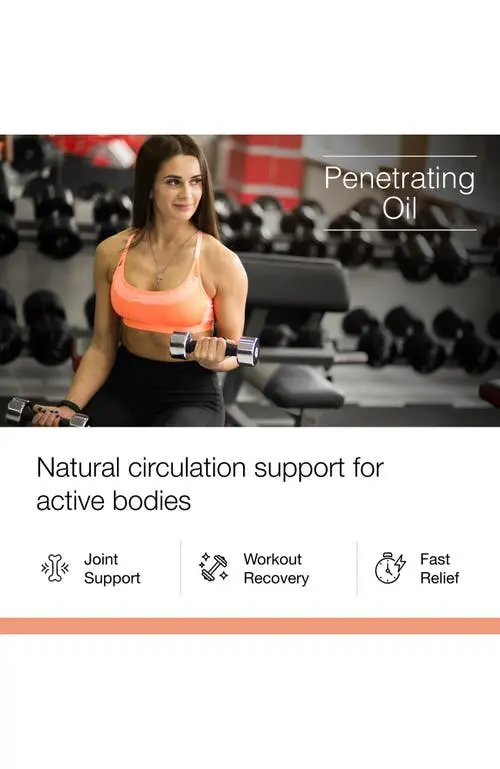 DR. SCHULZE'S Deep Tissue Oil For Muscle And Tendon Support, Plant-based Herbal Formula