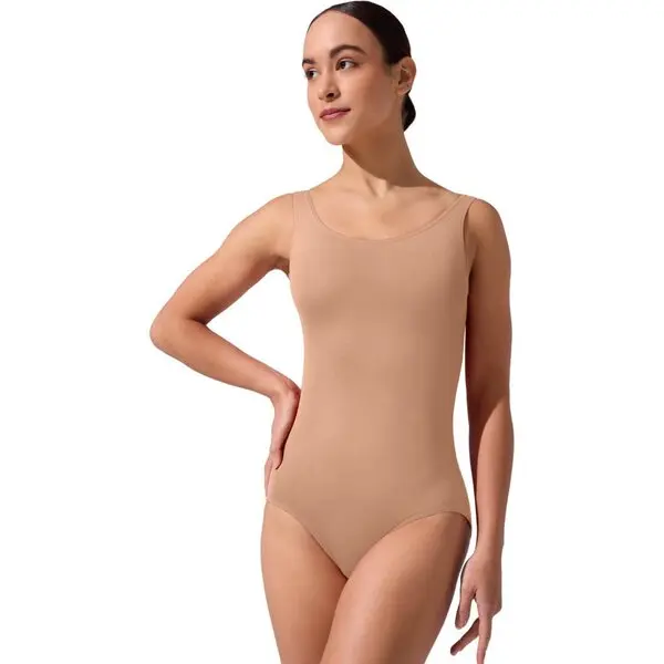 CAPEZIO Team Basics Tank Leotard - Brown