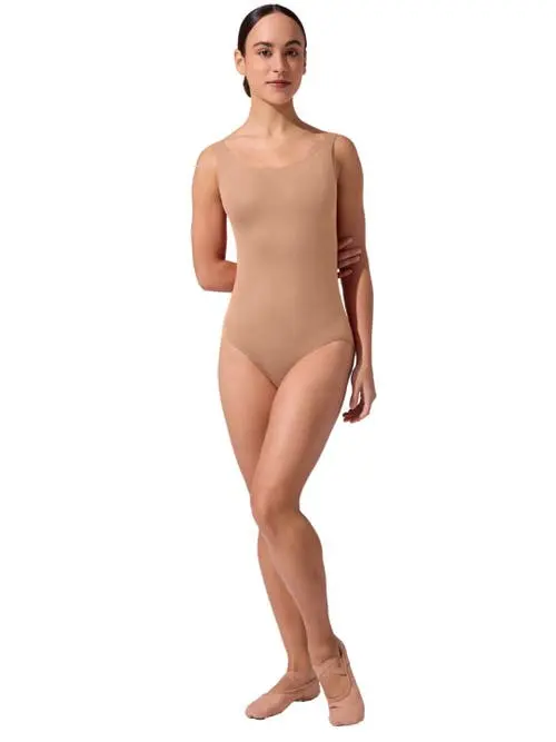 CAPEZIO Team Basics Tank Leotard - Light Beige