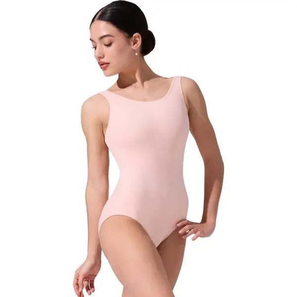 CAPEZIO Team Basics Tank Leotard - Pink