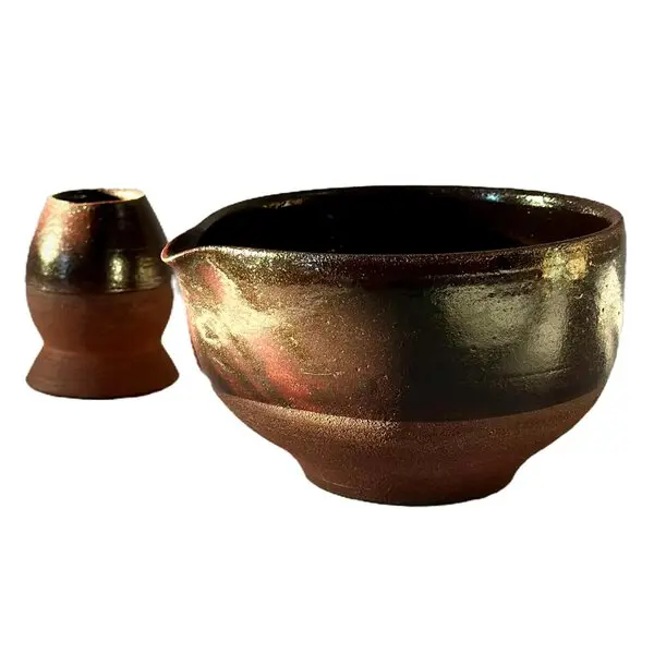 CLAY AND LIMES Hearth Matcha Set - Red