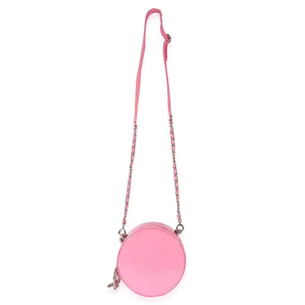 Chanel Glazed Calfskin Round Bag
