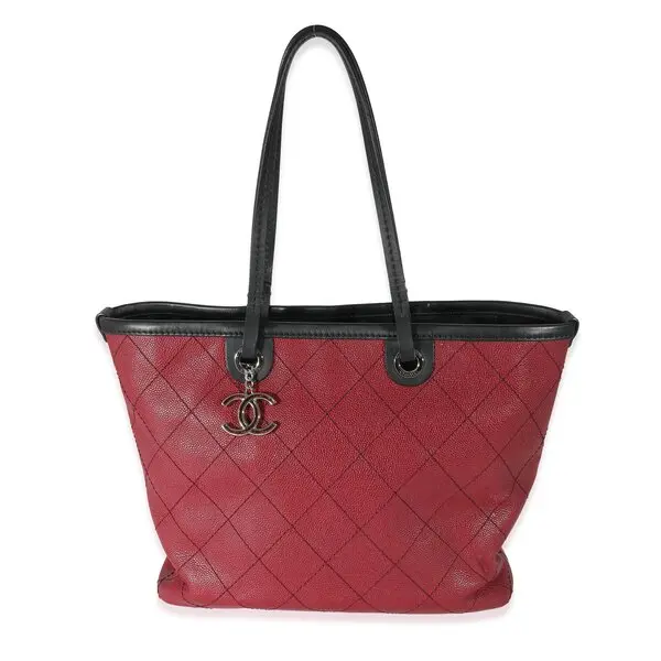 Chanel Quilted Caviar Tote
