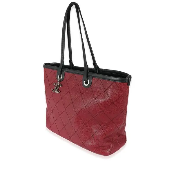 Chanel Quilted Caviar Tote