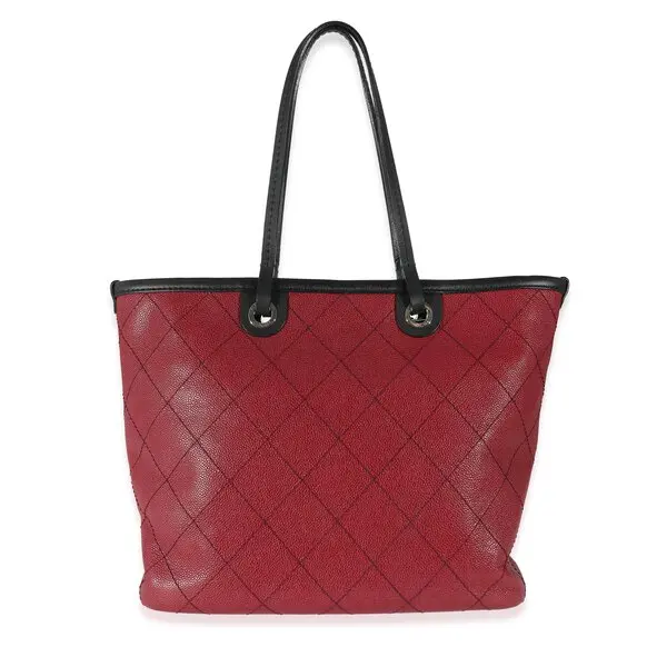 Chanel Quilted Caviar Tote