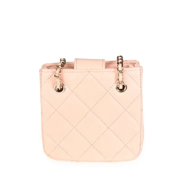 Chanel Quilted Lambskin Shopping Bag