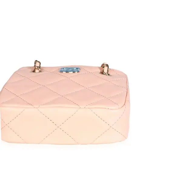 Chanel Quilted Lambskin Shopping Bag