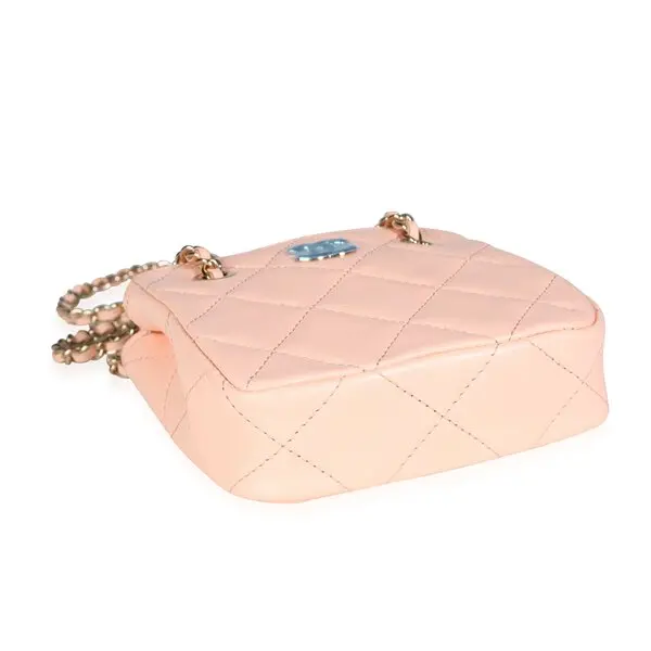 Chanel Quilted Lambskin Shopping Bag