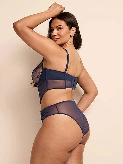 Victoria's Secret Adore Me Avara Brazilian Panty - Blue
