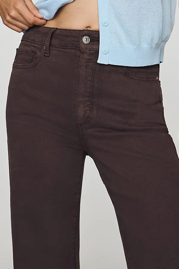 Paige Anessa High-rise Wide-leg Jeans