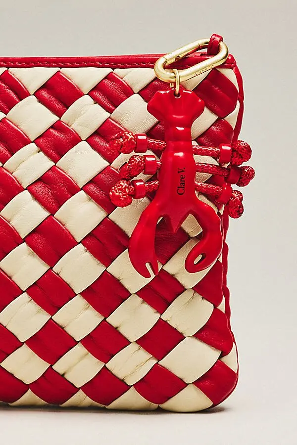 Clare V. Lobster Fob Charm - Red