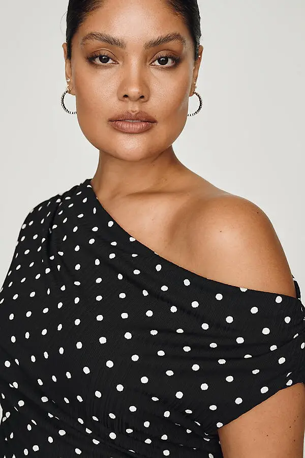 Endless Rose Polka Dot Midi Dress