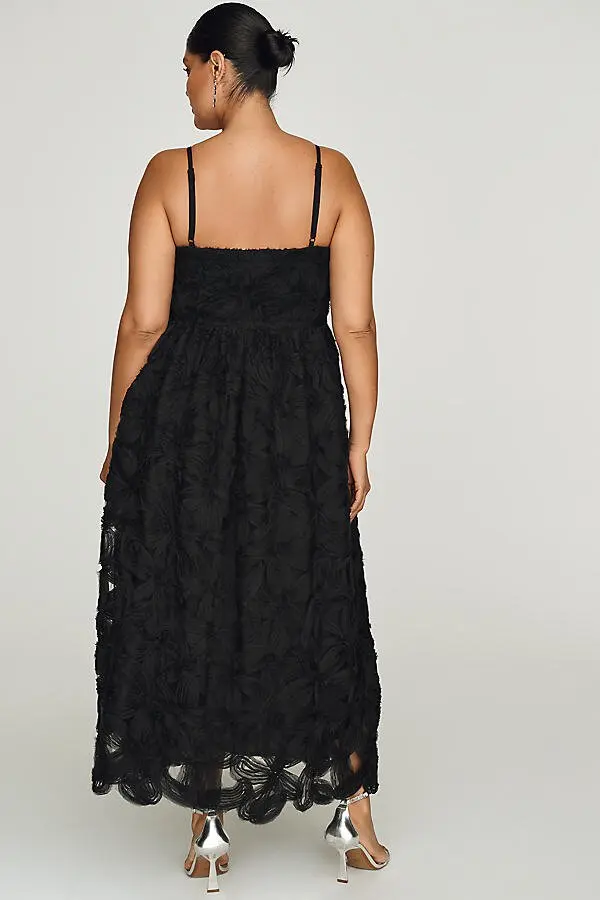 English Factory Lace Midi Dress
