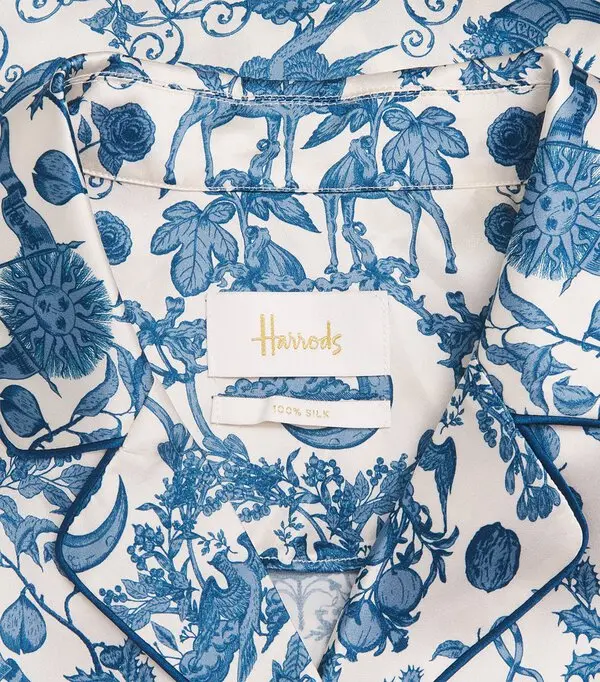 Harrods Silk Menagerie Pyjama Set