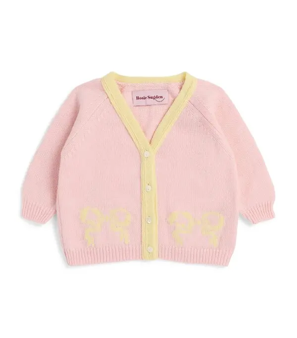 Rosie Sugden Cashmere Cardigan - Pink