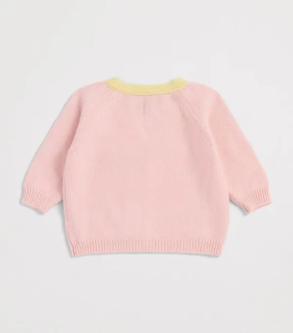 Rosie Sugden Cashmere Cardigan With Bow Detail