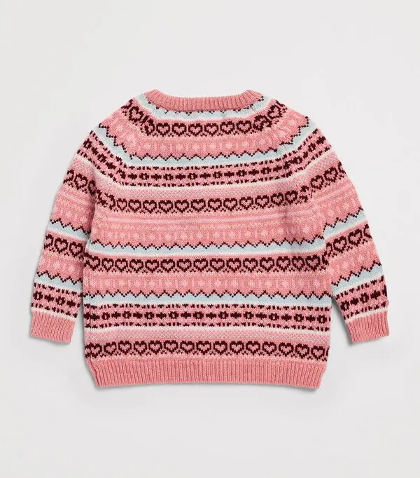 Rosie Sugden Three-ply Cashmere Fair Isle Cardigan