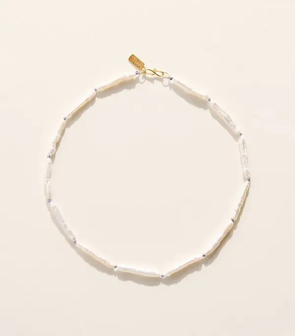 HERMINA ATHENS Beaded Pearl Necklace