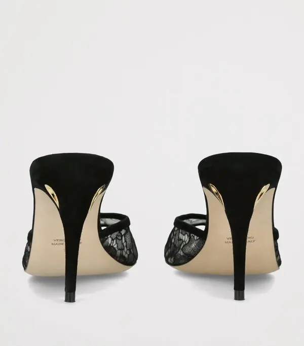 Jennifer Chamandi Lace Guido Mules 85