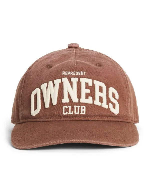 REPRESENT Cotton Owners Club Baseball Cap - Brown