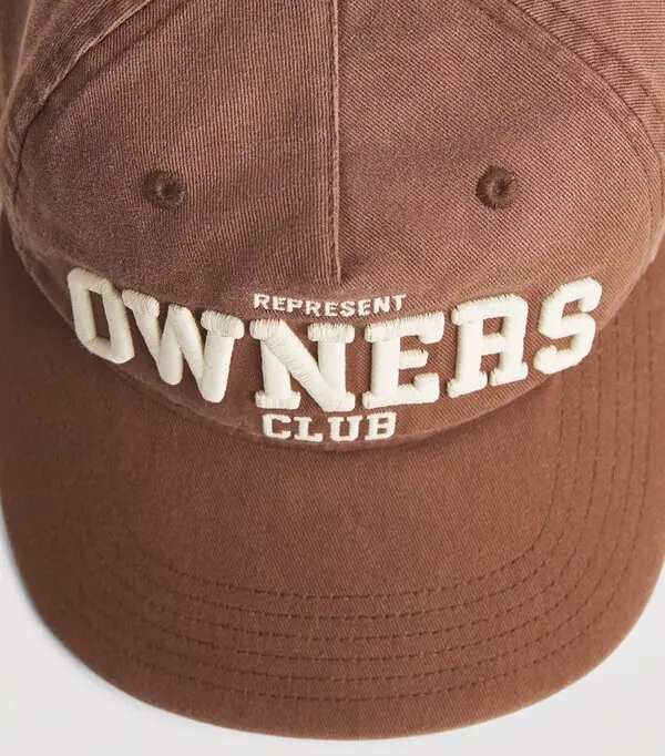 REPRESENT Cotton Owners Club Baseball Cap - Brown