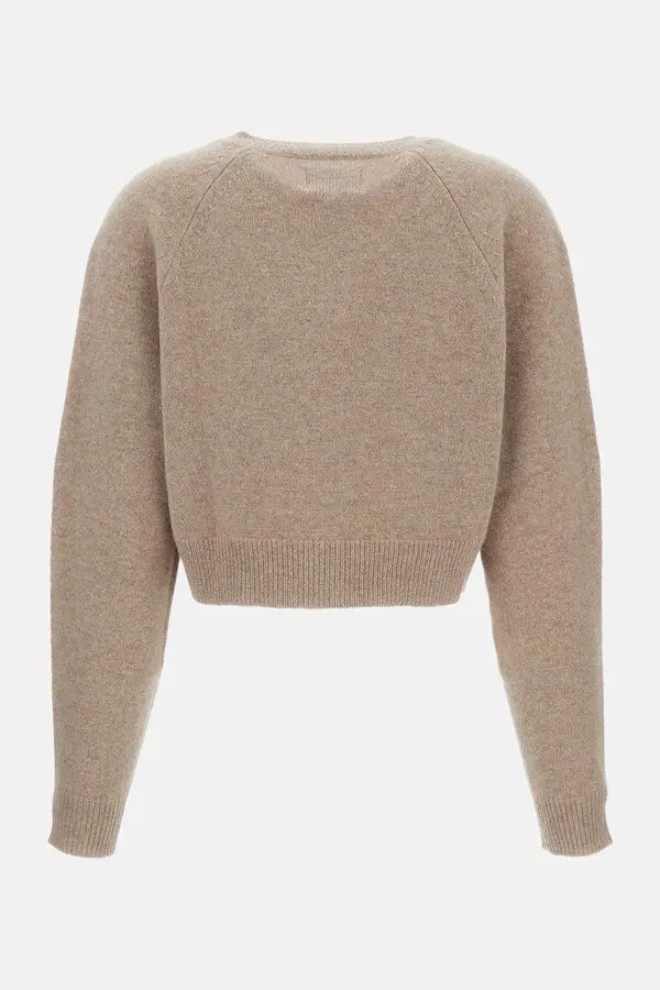 Loulou De Saison Heike Cashmere Cardigan - Beige