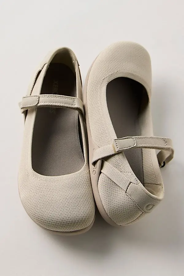XERO SHOES Xero Cassie Knit Mary Janes - Stone