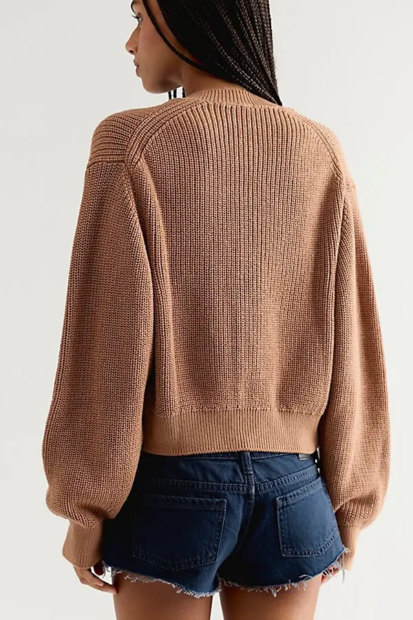 Free People Vienna Knit Cardigan