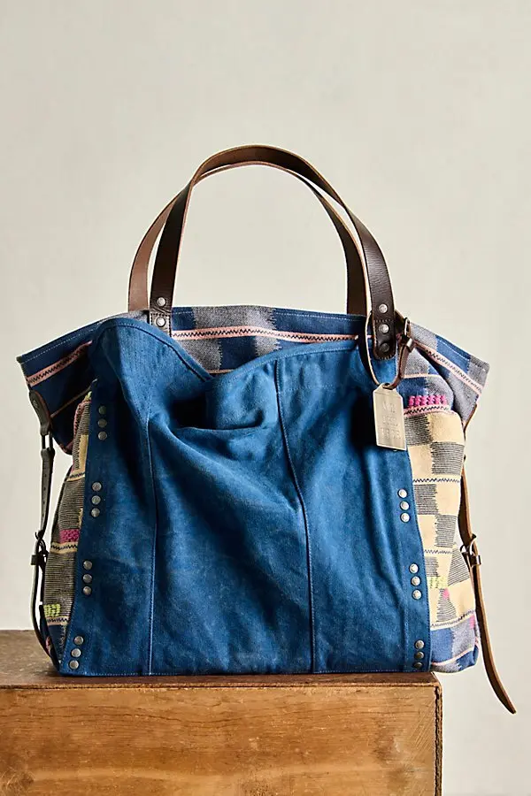 Free People We The Free Patchwork Tote Bag
