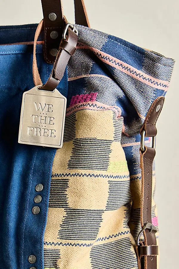 Free People We The Free Patchwork Tote Bag