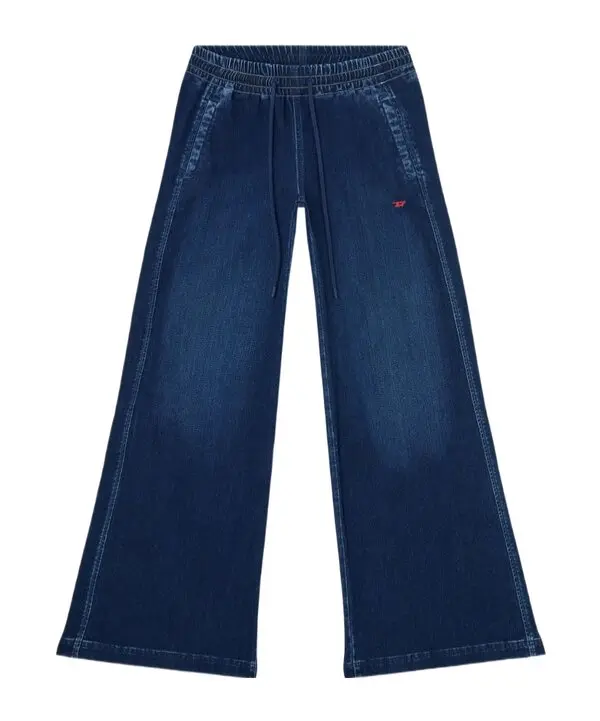 DIESEL® Relaxed Low Waist 2078 D-ainty Joggjeans - Dark Blue