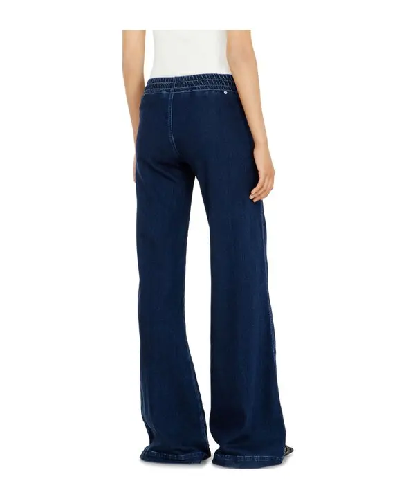 DIESEL® D-ainty Wide Leg Jeans - Dark Blue
