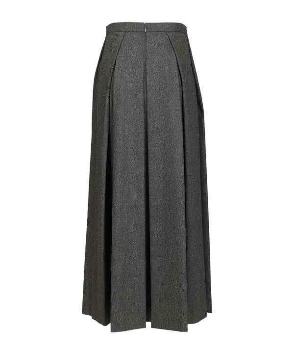 Emporio Armani Midi-length Pleated Skirt