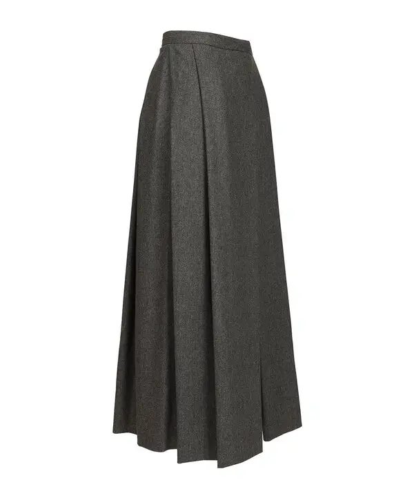 Emporio Armani Midi-length Pleated Skirt