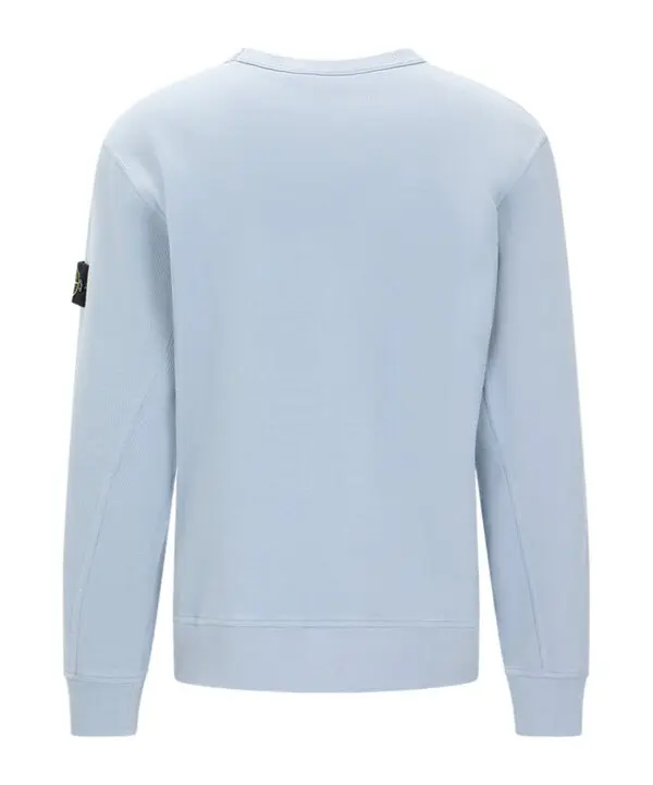 Stone Island Logo-patch Crewneck Sweatshirt