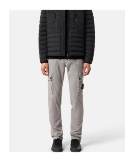 Stone Island Logo Patch Cargo Trousers