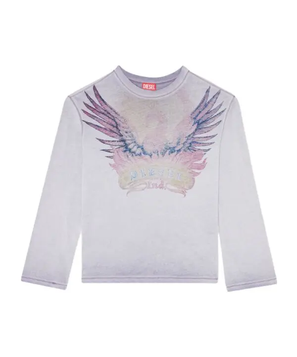 DIESEL® Long-sleeve T-shirt - Lavender
