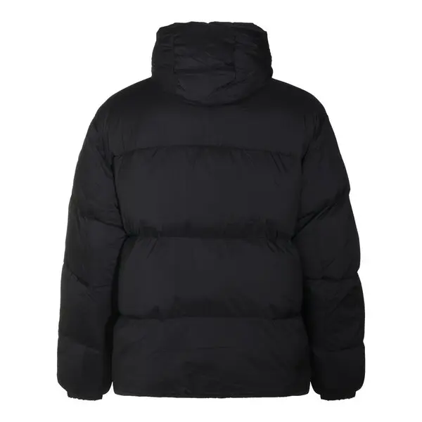Canada Goose Sterling Down Jacket With Hood And Logo Patch - Black