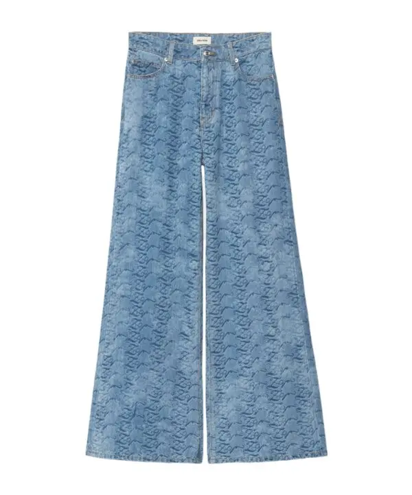 Zadig&Voltaire Belt Loop Jeans - Light Blue