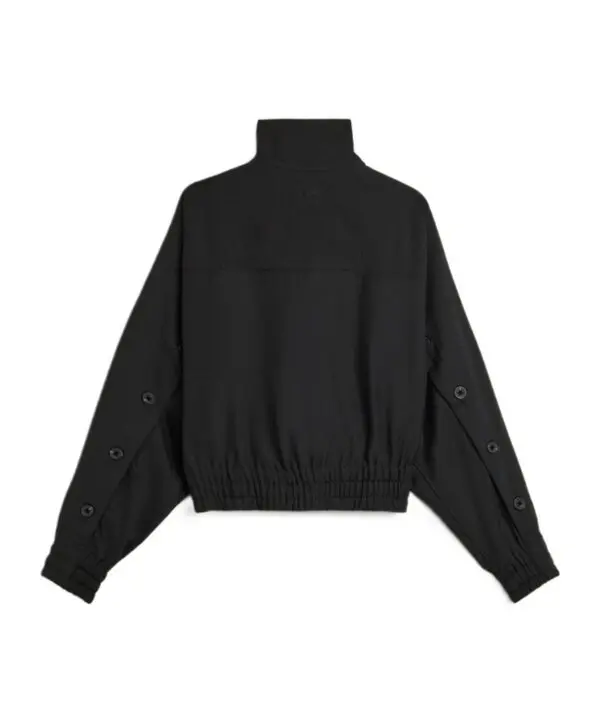 Y3 Button-detail Elasticated-waist Jacket
