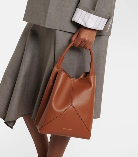 Victoria Beckham Medium Leather Bucket Bag