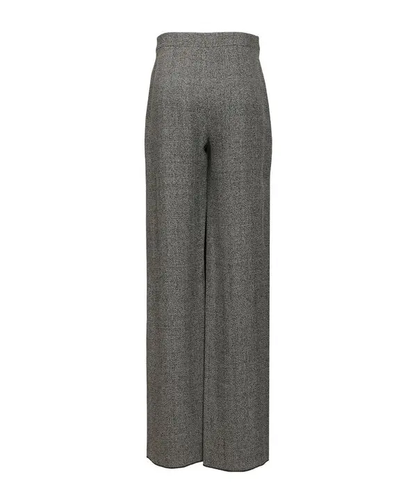 Emporio Armani Straight-leg Trousers With Pleat Details