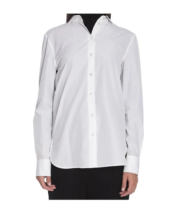 THE ROW Metis Long-sleeved Shirt - White
