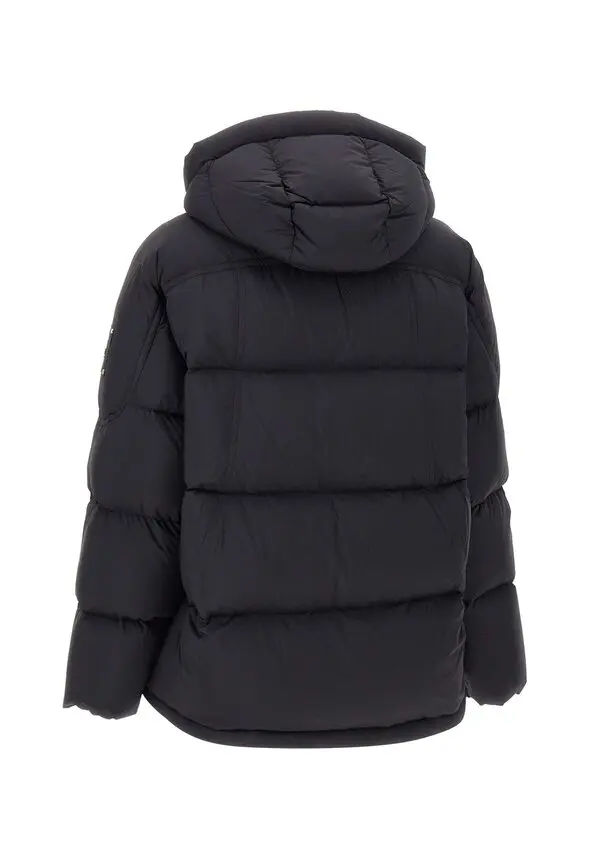 Moose Knuckles Zip-up Hooded Down Jacket