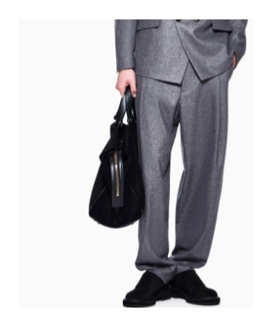 Giorgio Armani Logo Patch Zip-up Duffle Bag - Black