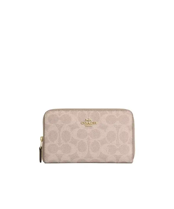 COACH Id Zip Wallet - Nude