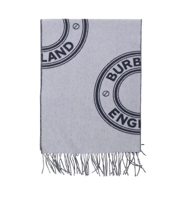 Burberry Round Jacquard Scarf